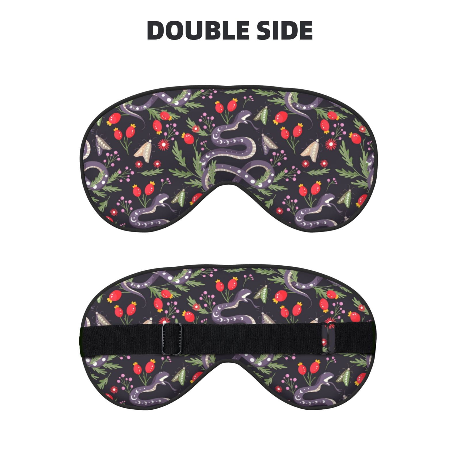 Rocae Snakes And Snake Fruit for Mask for Women Men, Luxury Eye Cover ...