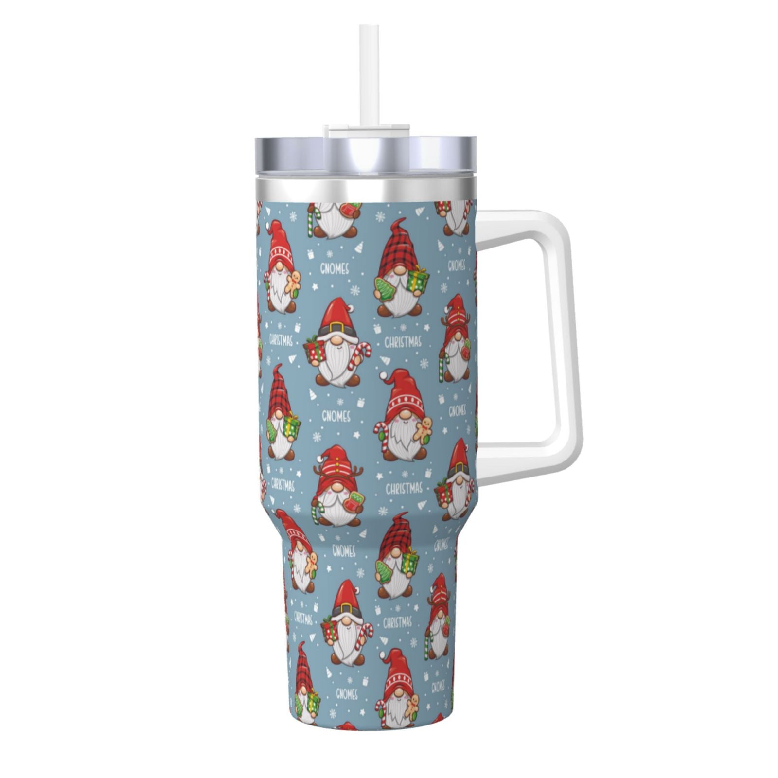 Rocae Snowflake Christmas gnome for 40OZ Ice Bully With Handle Keeps ...