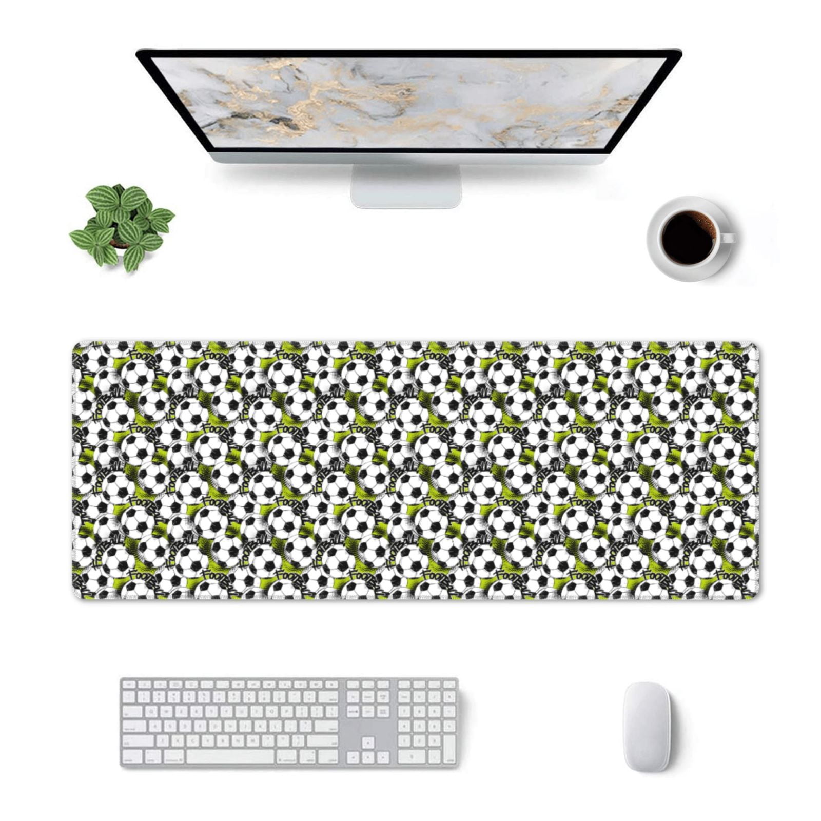 Rocae Soccer and Football for Gaming Mouse Pad, Mouse Pad Large, Office ...