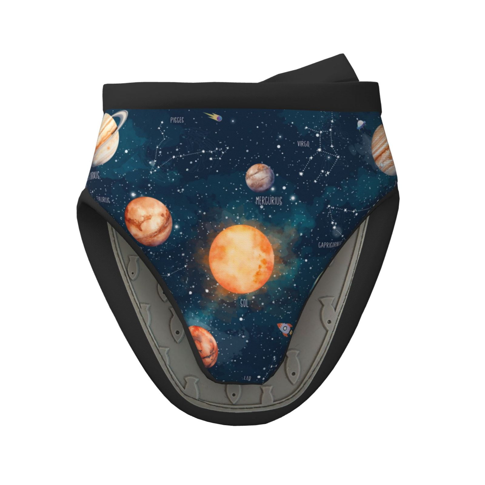 Rocae Solar System And Planets for Mini Oven Mitts Rubber Oven Glove ...