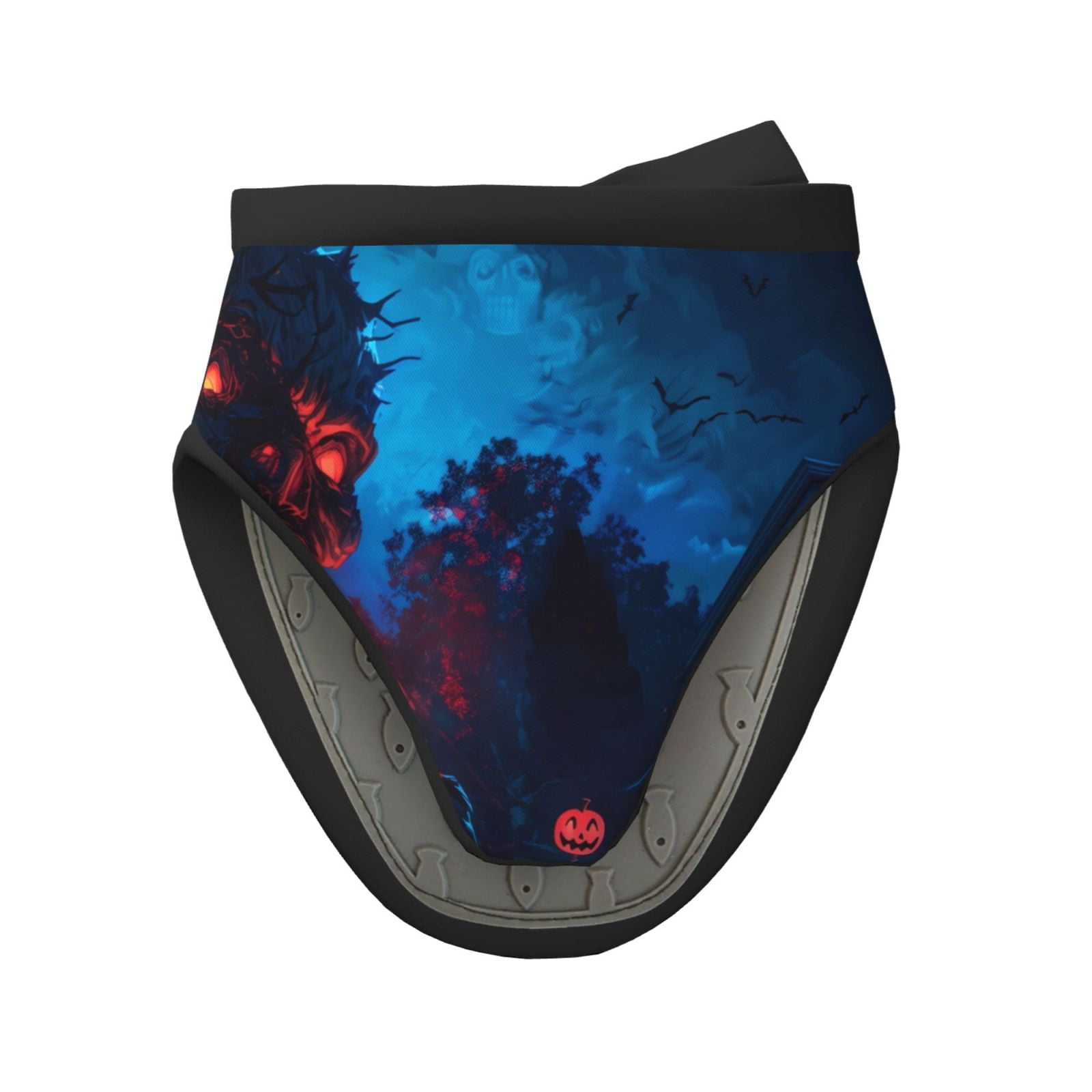 Rocae Spooky Halloween Night Scene for Mini Oven Mitts Rubber Oven ...