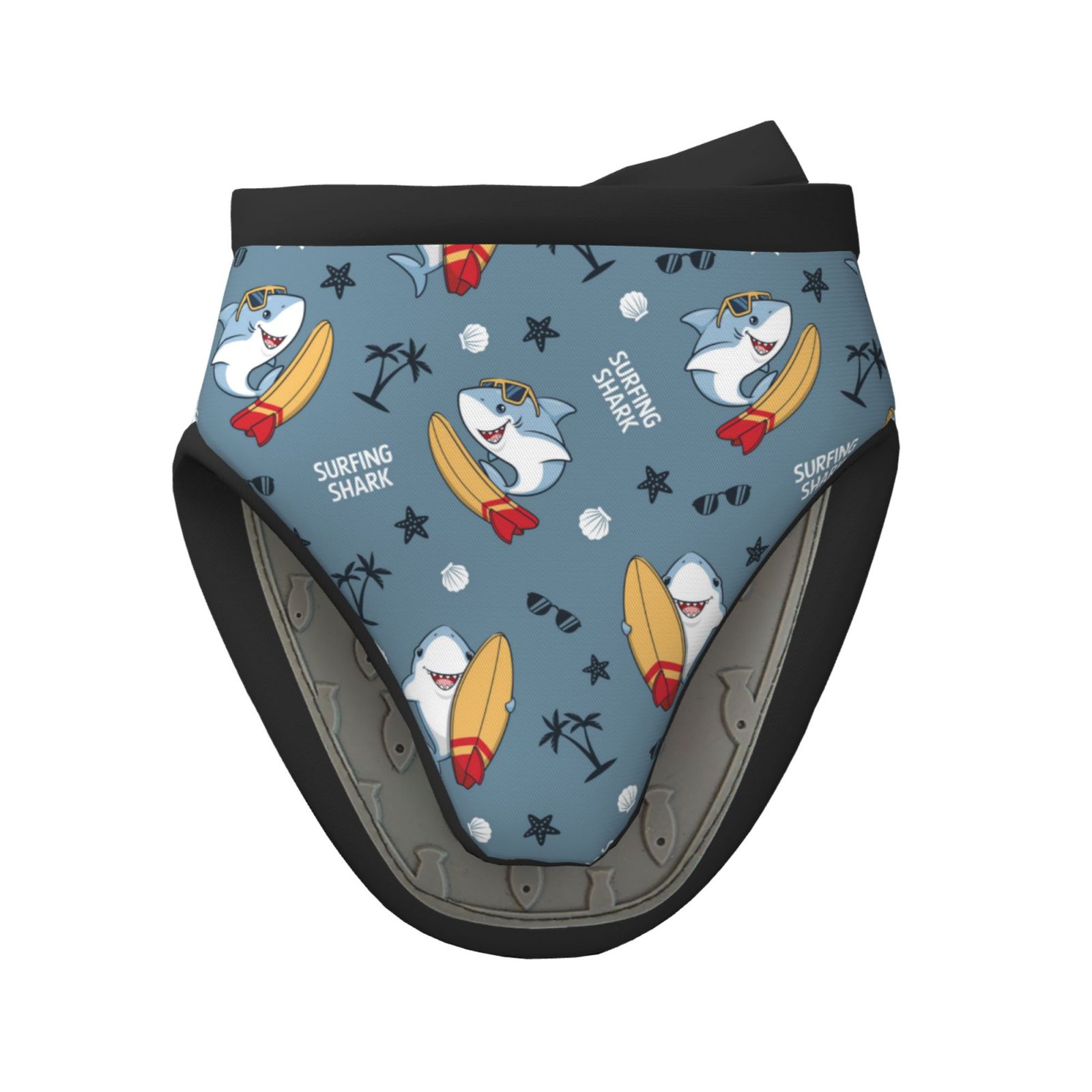 Rocae Surf Shark for Mini Oven Mitts Rubber Oven Glove, Kitchen Mittens ...