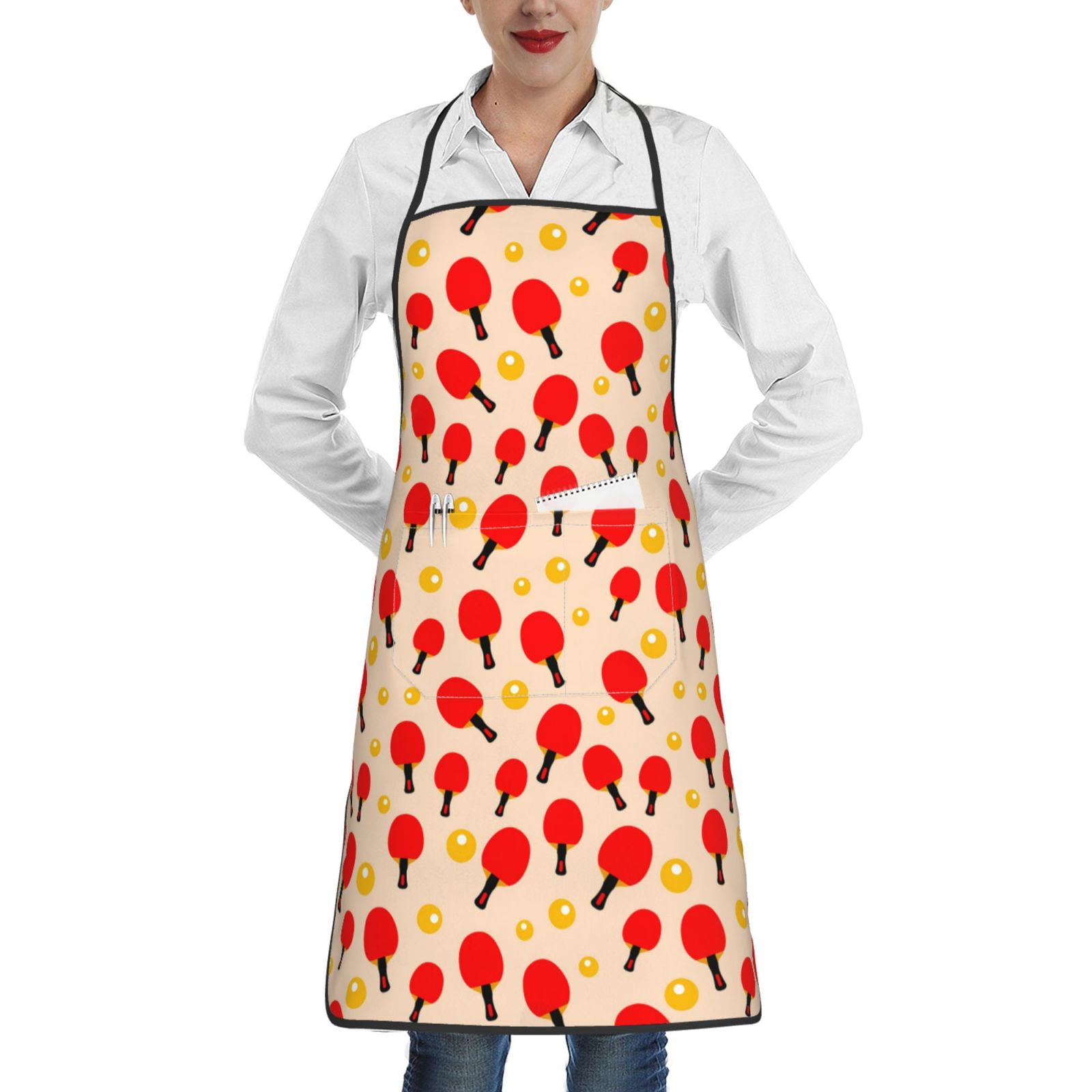Rocae Table Tennis Rackets 1 for Kitchen Aprons for Women Adjustable ...