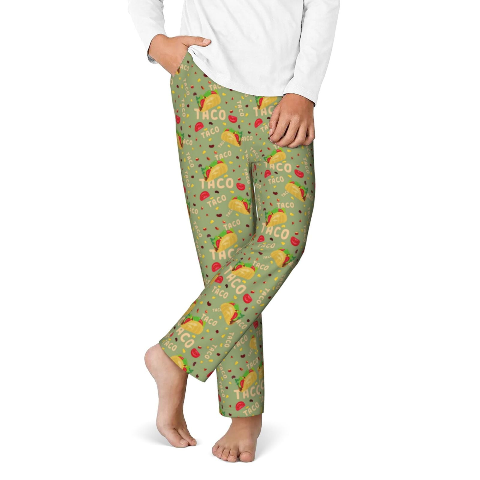Rocae Taco for Teenagers' Pajama Pants,Girls lounge pants,Perfect for ...