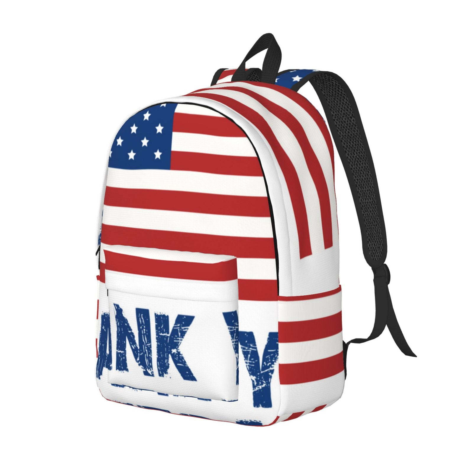 Rocae Thank You Veterans for Canvas College Laptop Backpack for Men ...