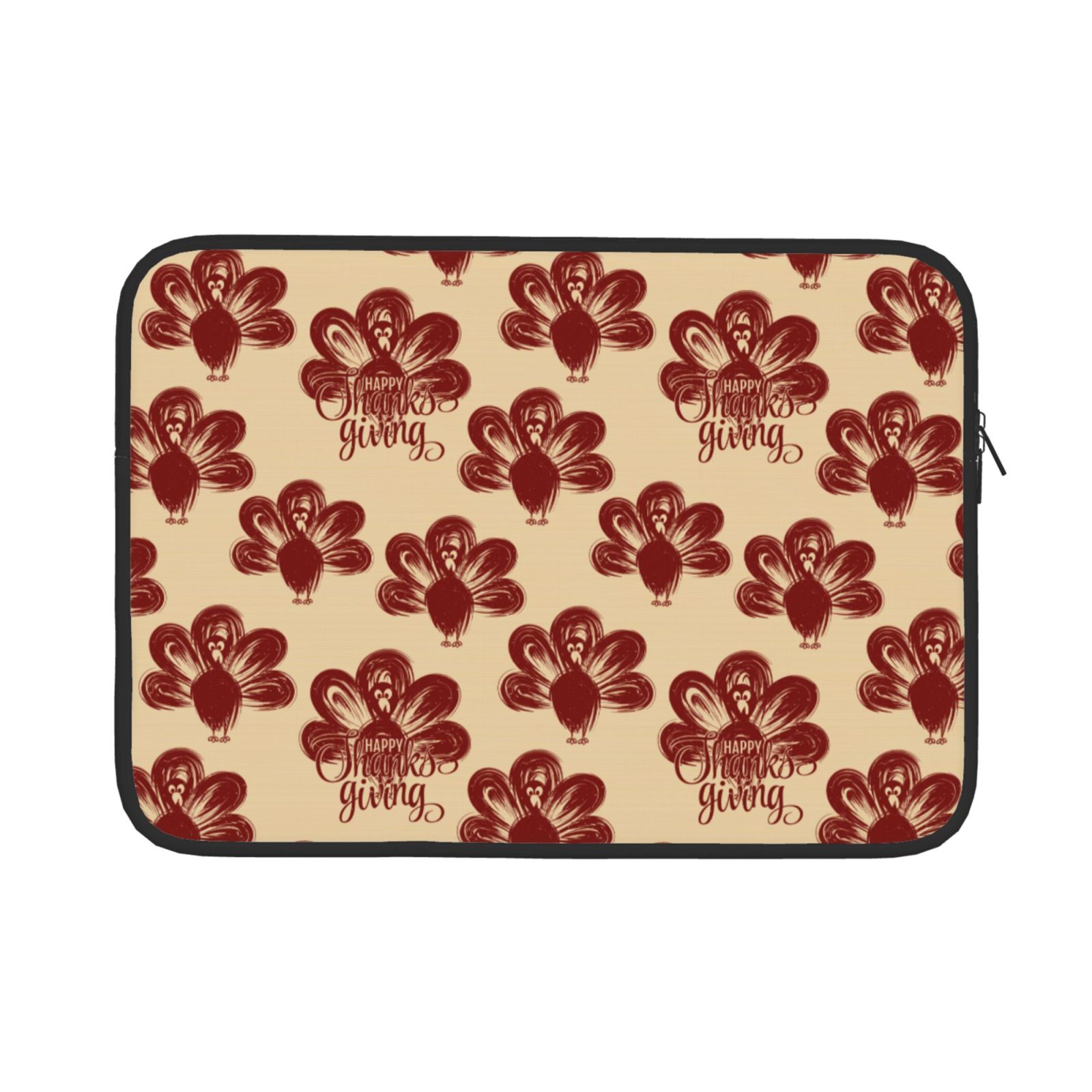 Rocae Thanksgiving Sketch Turkey for Classic Slim Ergonomic Briefcase ...