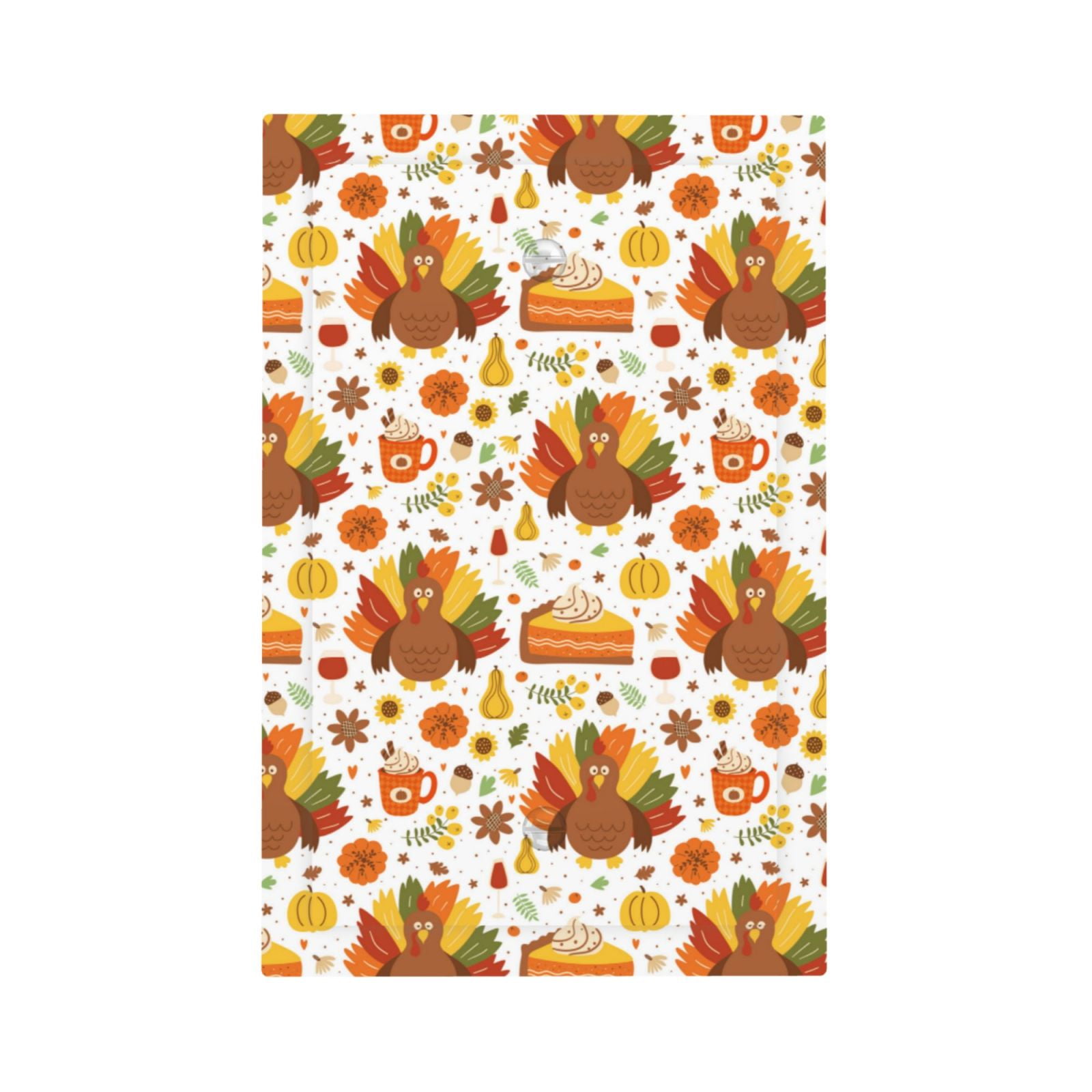 Rocae Thanksgiving With Turkey for Decorator Light Switch or Receptacle ...