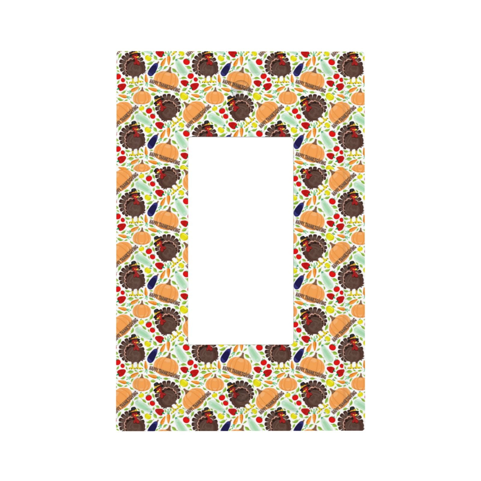 Rocae Thanksgiving for Decorator Light Switch or Receptacle Outlet Wall ...