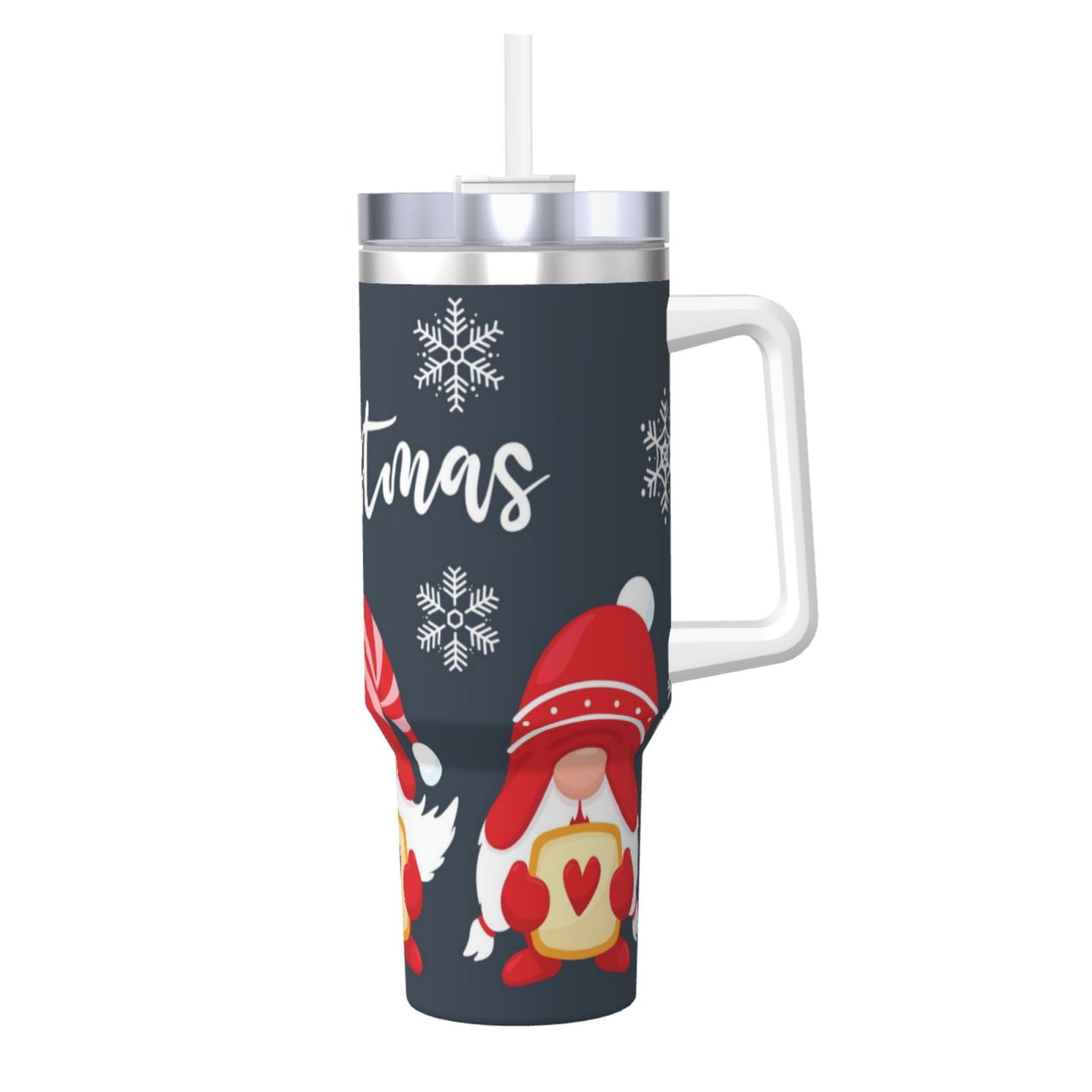 Rocae Three Cute Christmas Gnomes for 40OZ Ice Bully With Handle Keeps ...