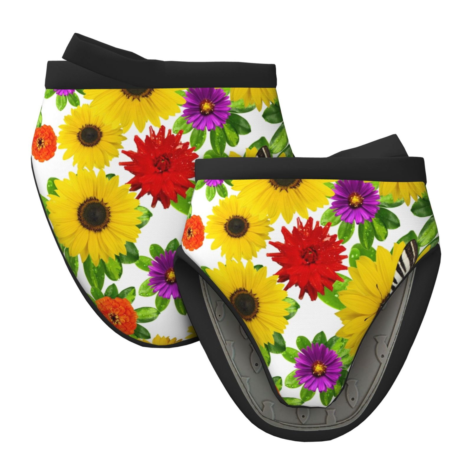 Rocae Tiger Swallowtail On Flowers for Mini Oven Mitts Rubber Oven ...