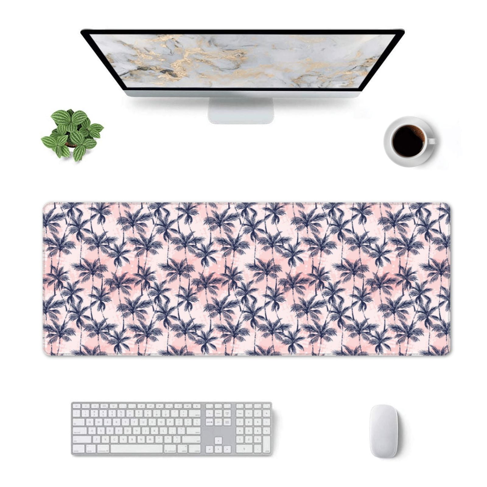 Rocae Tropics Palm Trees for Gaming Mouse Pad, Mouse Pad Large, Office ...