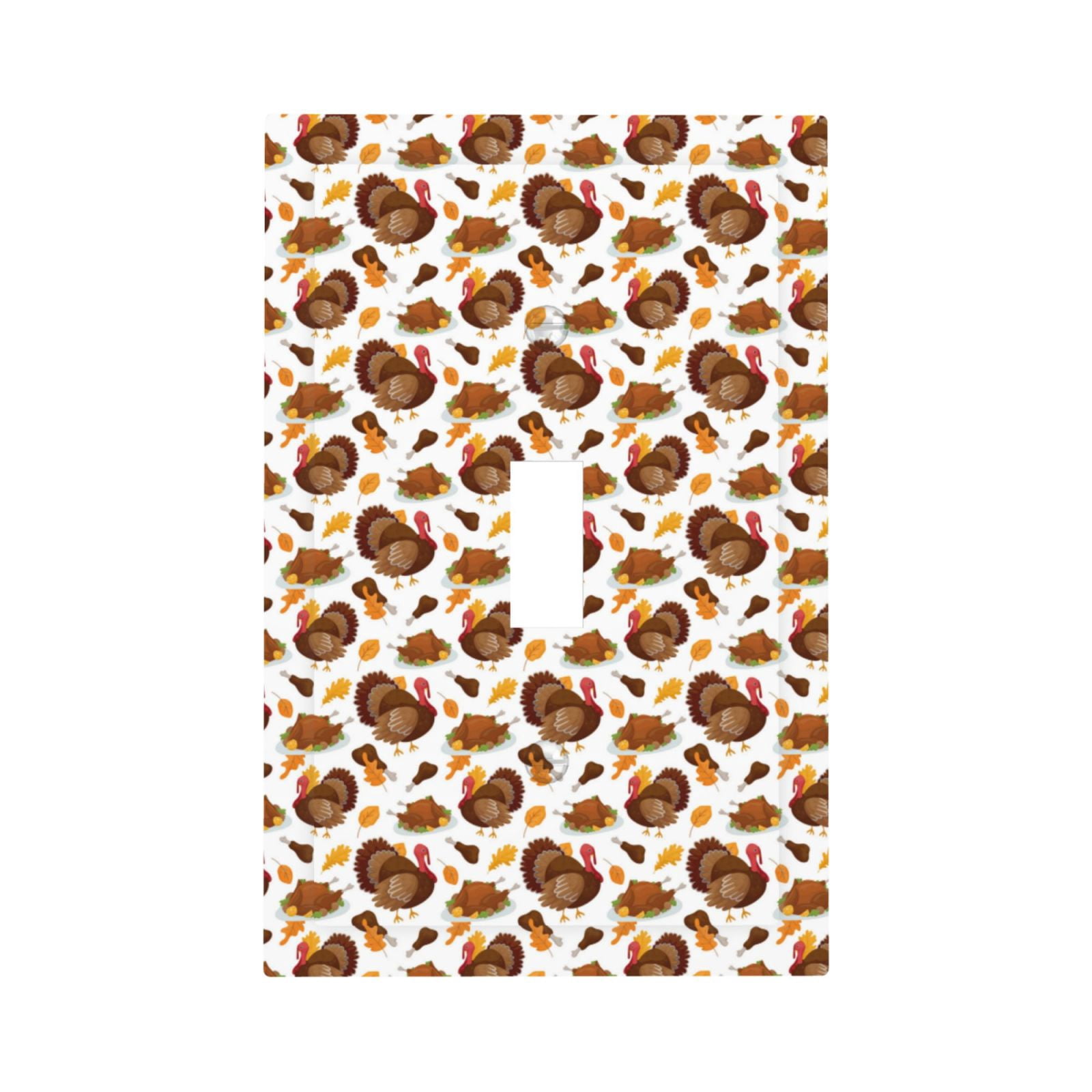 Rocae Turkey And Thanksgiving3 for Decorator Light Switch or Receptacle ...