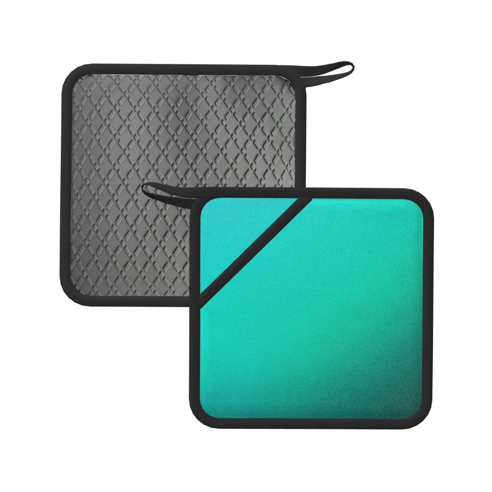 Rocae Turquoise Light Blue for Square Silicone Anti-scalding Mat Trivet ...