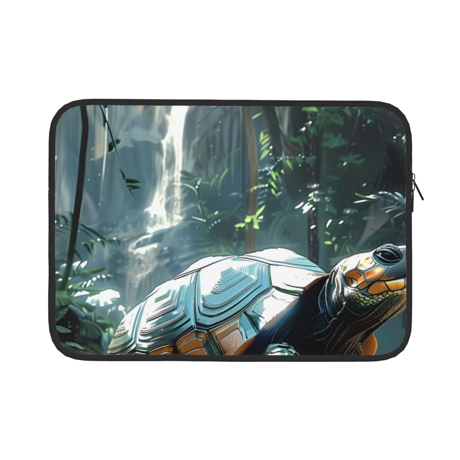 Rocae Turtle In Jungle Waterfall for Classic Slim Ergonomic Briefcase ...