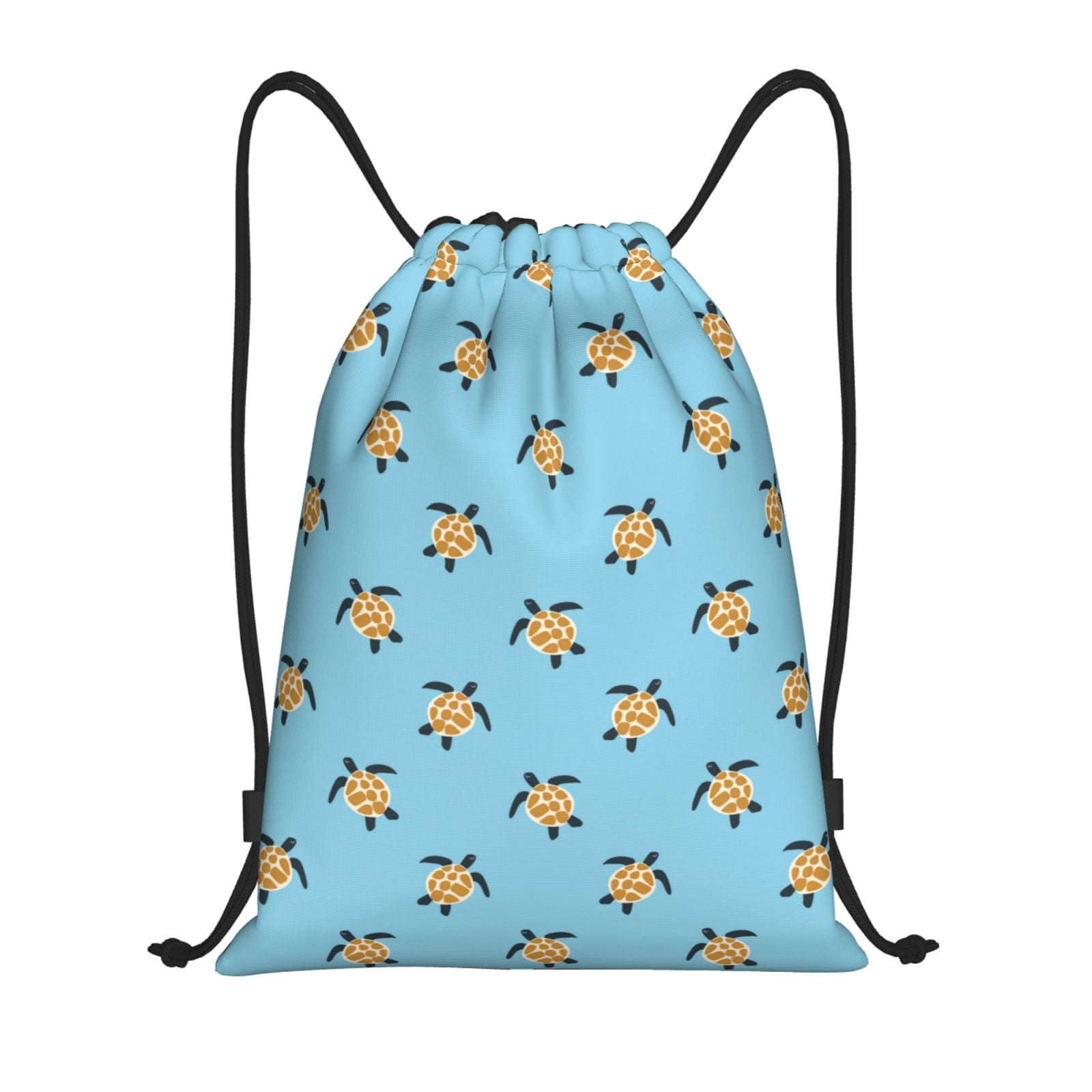 Rocae Turtle for Gym Bag Drawstring Bags Gym Backpack for Gym, Travel ...