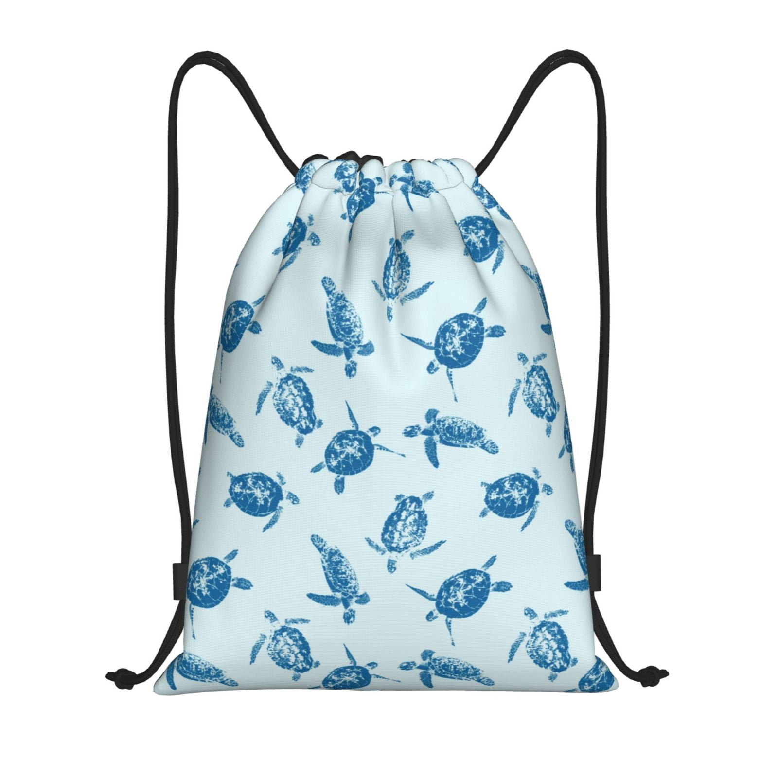 Rocae Turtle for Gym Bag Drawstring Bags Gym Backpack for Gym, Travel ...
