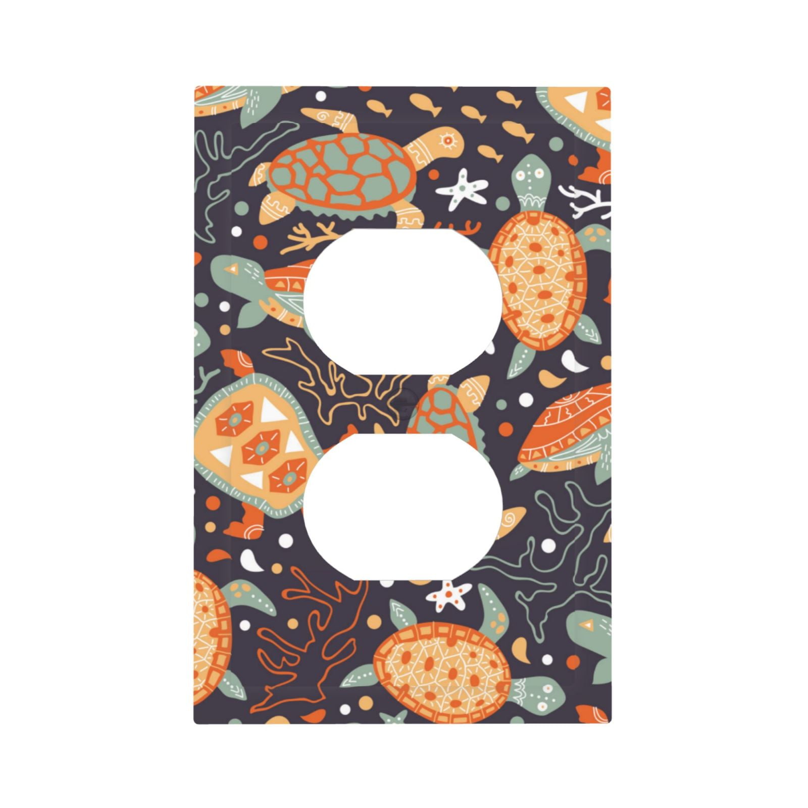 Rocae Turtles and Sea Plants for Decorator Light Switch or Receptacle ...