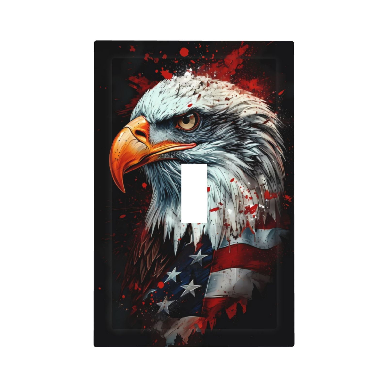 Rocae USA Bald Eagle for Decorator Light Switch or Receptacle Outlet ...