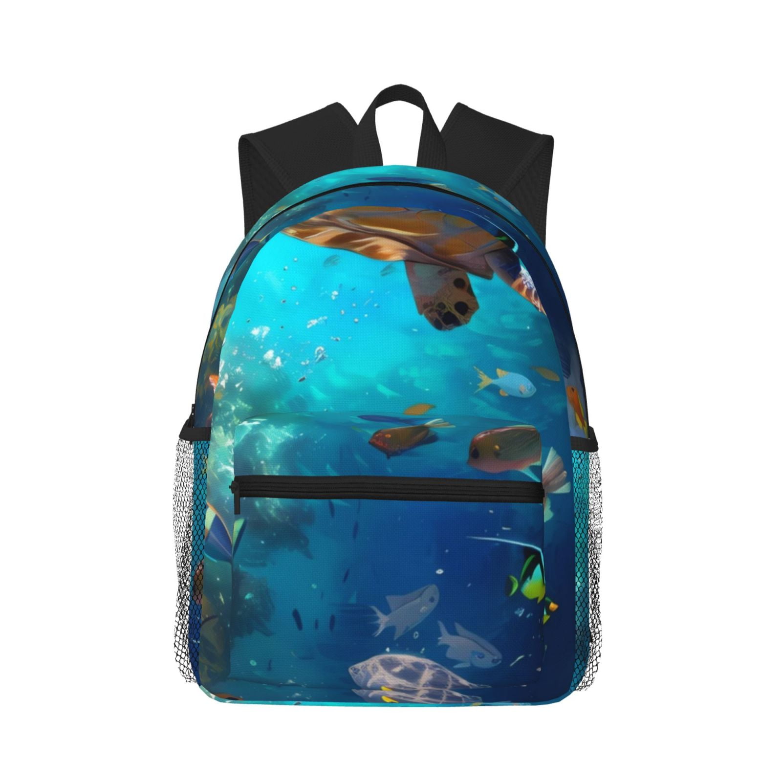 Rocae Underwater Fish Turtle for Lightweight Casual Backpack Travel ...
