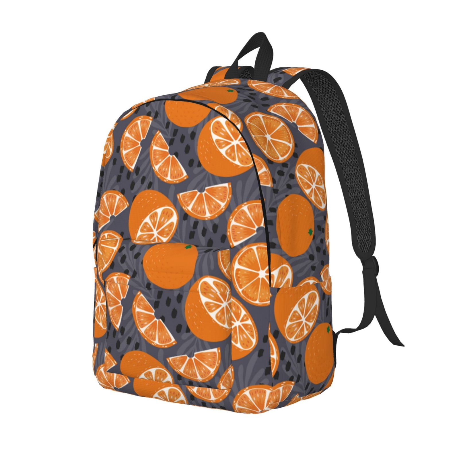 Rocae Various Oranges for Canvas College Laptop Backpack for Men Women ...