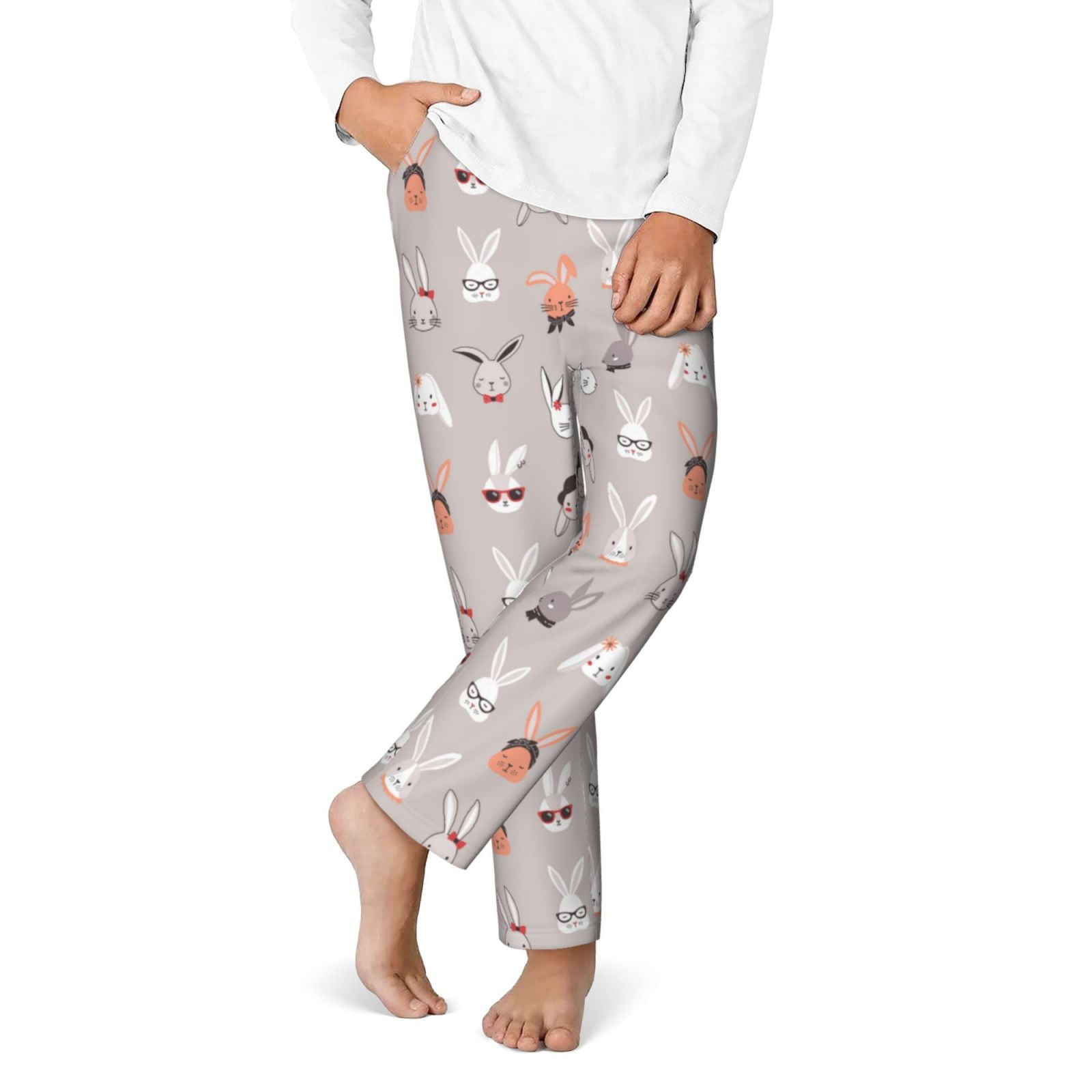 Rocae Various Rabbits for Teenagers' Pajama Pants,Girls lounge pants ...