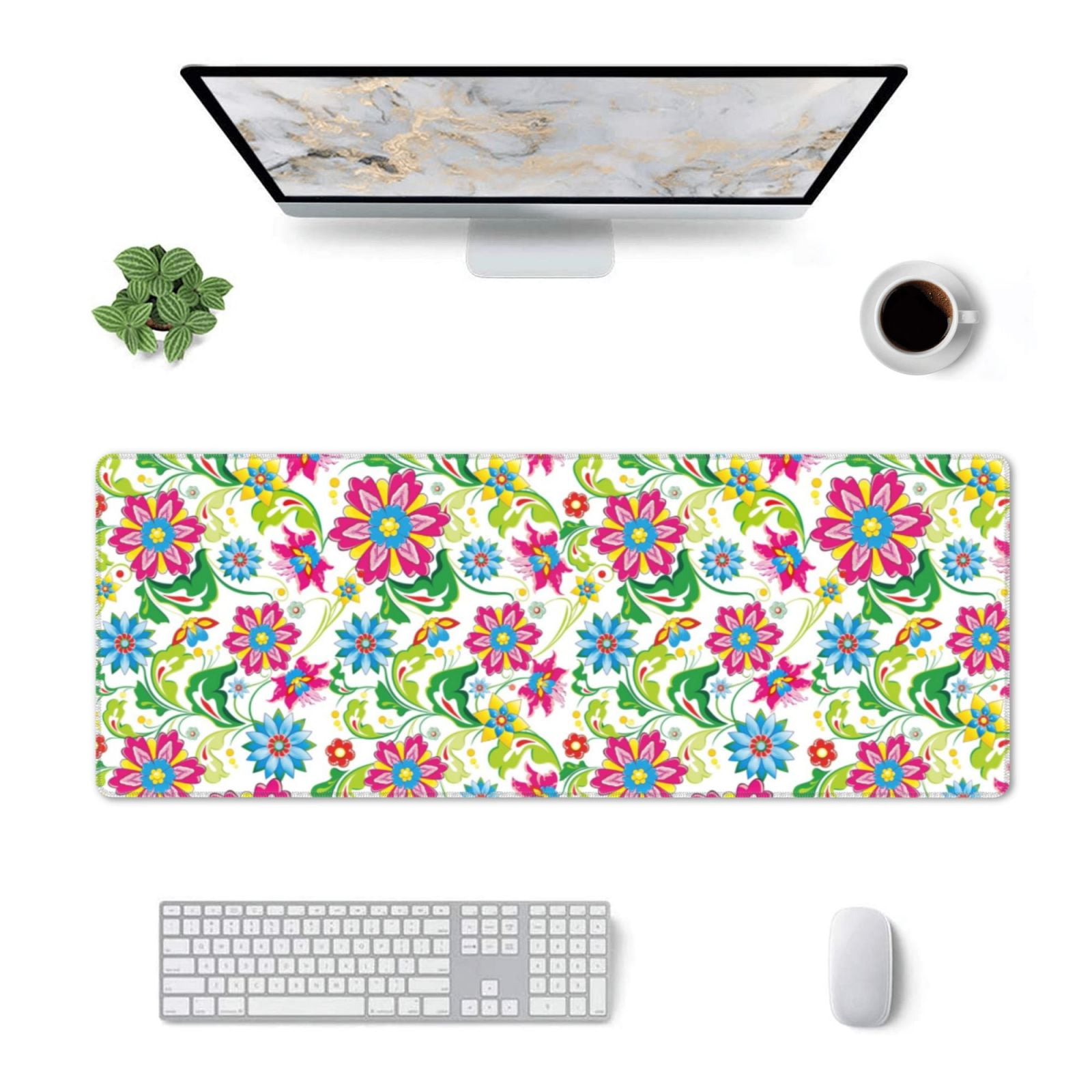 Rocae Vector Mexican Otomi Style Bright for Gaming Mouse Pad, Mouse Pad ...
