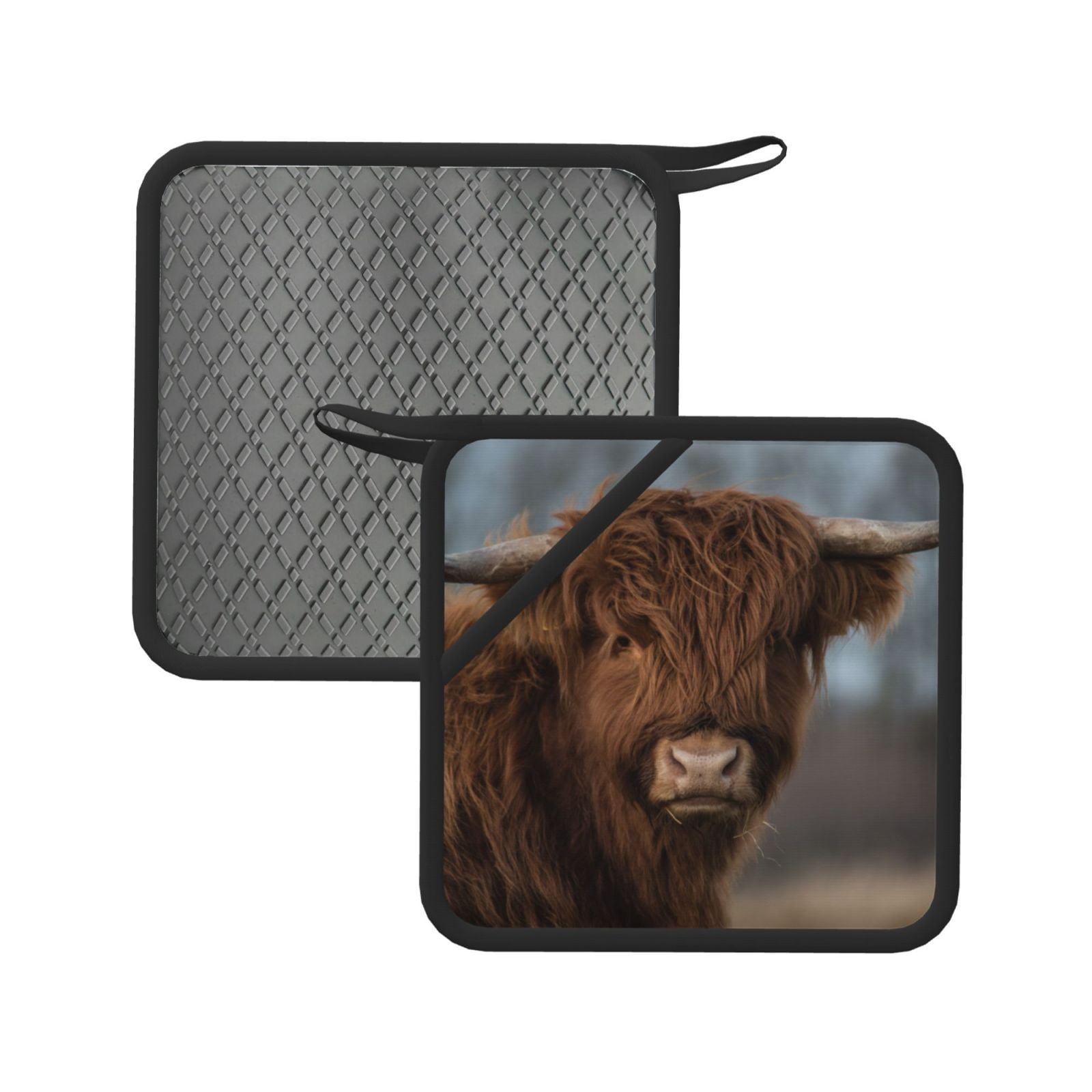 Rocae Yak for Square Silicone Anti-scalding Mat Trivet Hot Pads for ...