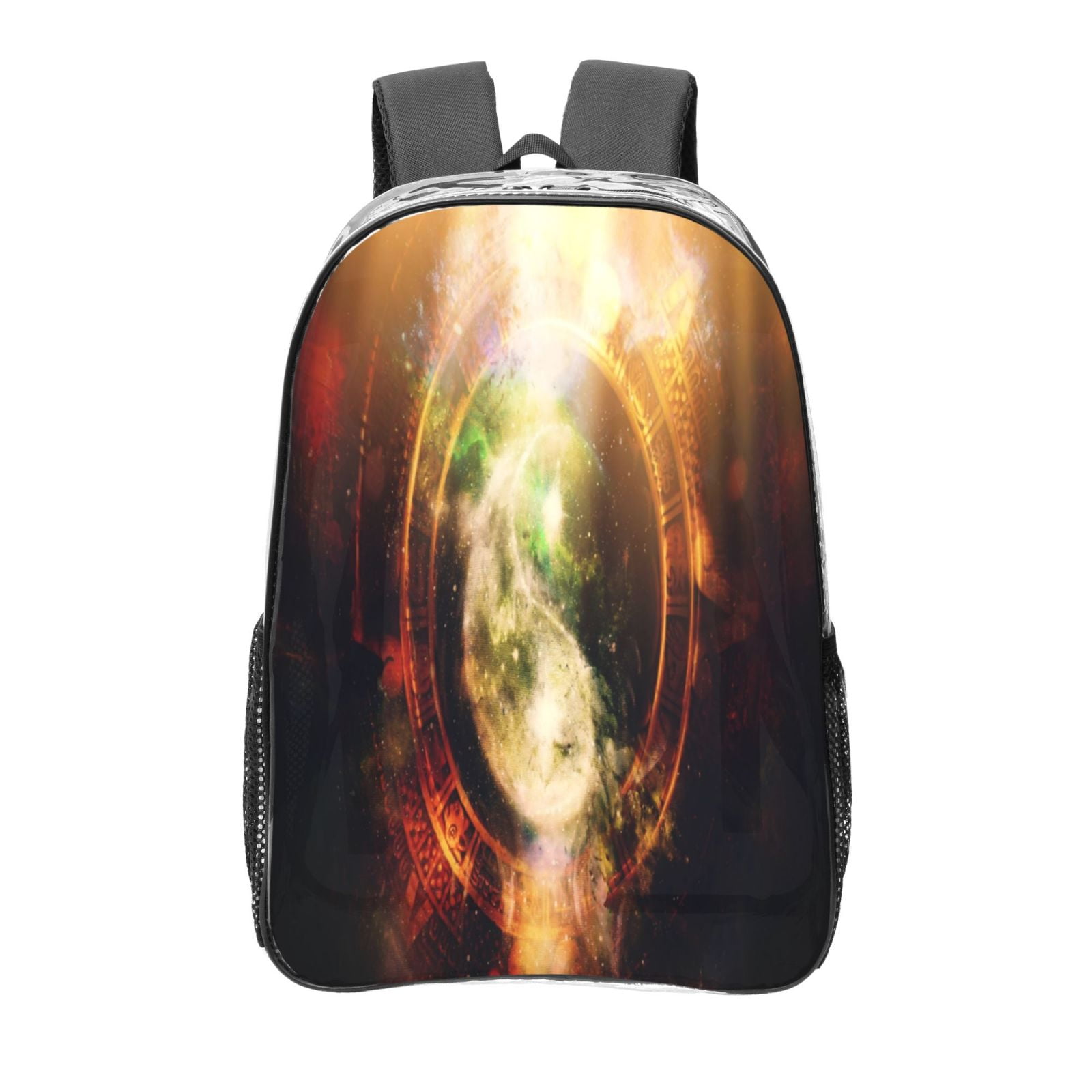 Rocae Yin Yang 1 for 16inch Clear Backpack Transparent School Backpack ...