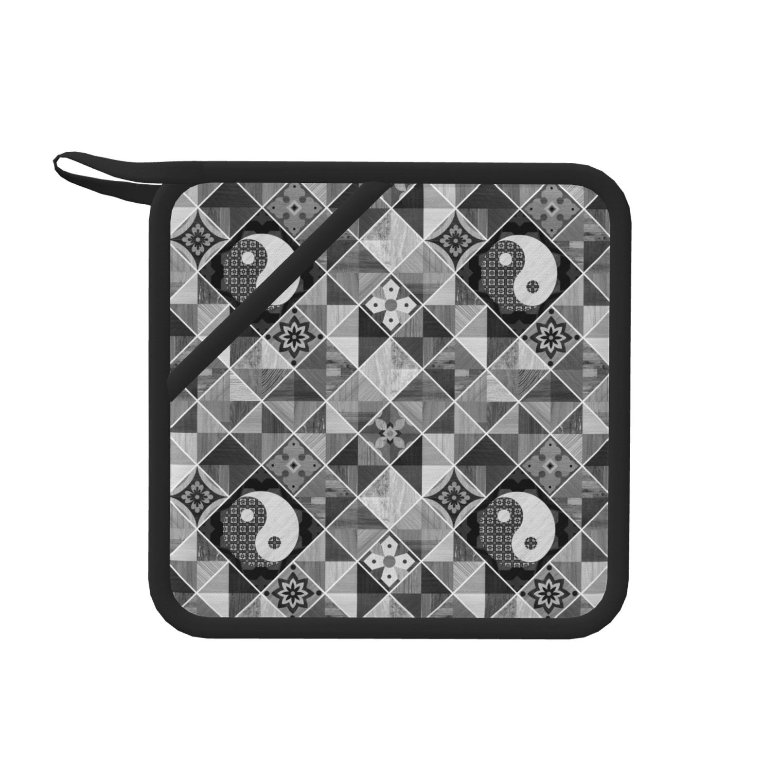 Rocae Yin Yang With Black And White for Square Silicone Anti-scalding ...