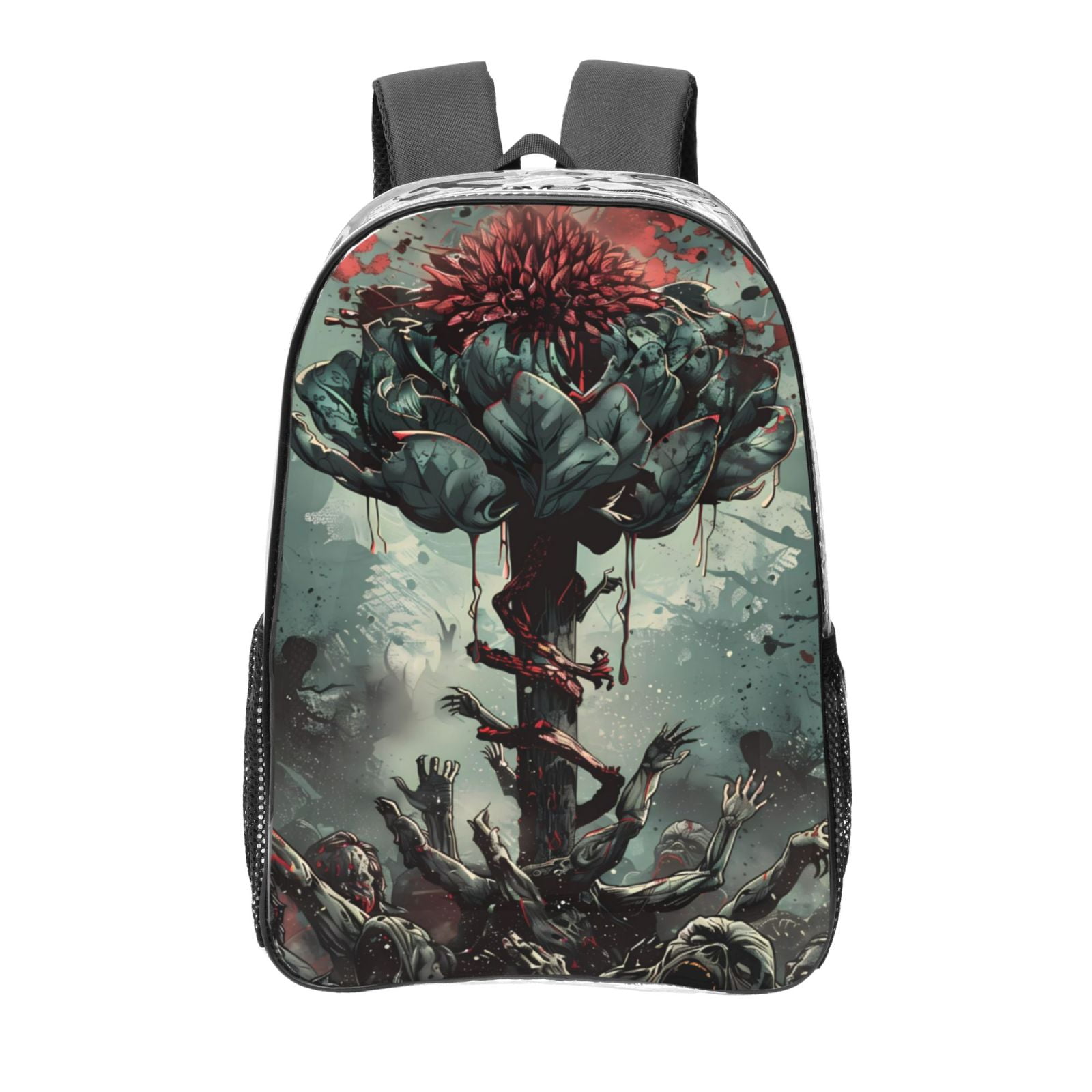 Rocae Zombie Flower Apocalypse for 16inch Clear Backpack Transparent ...