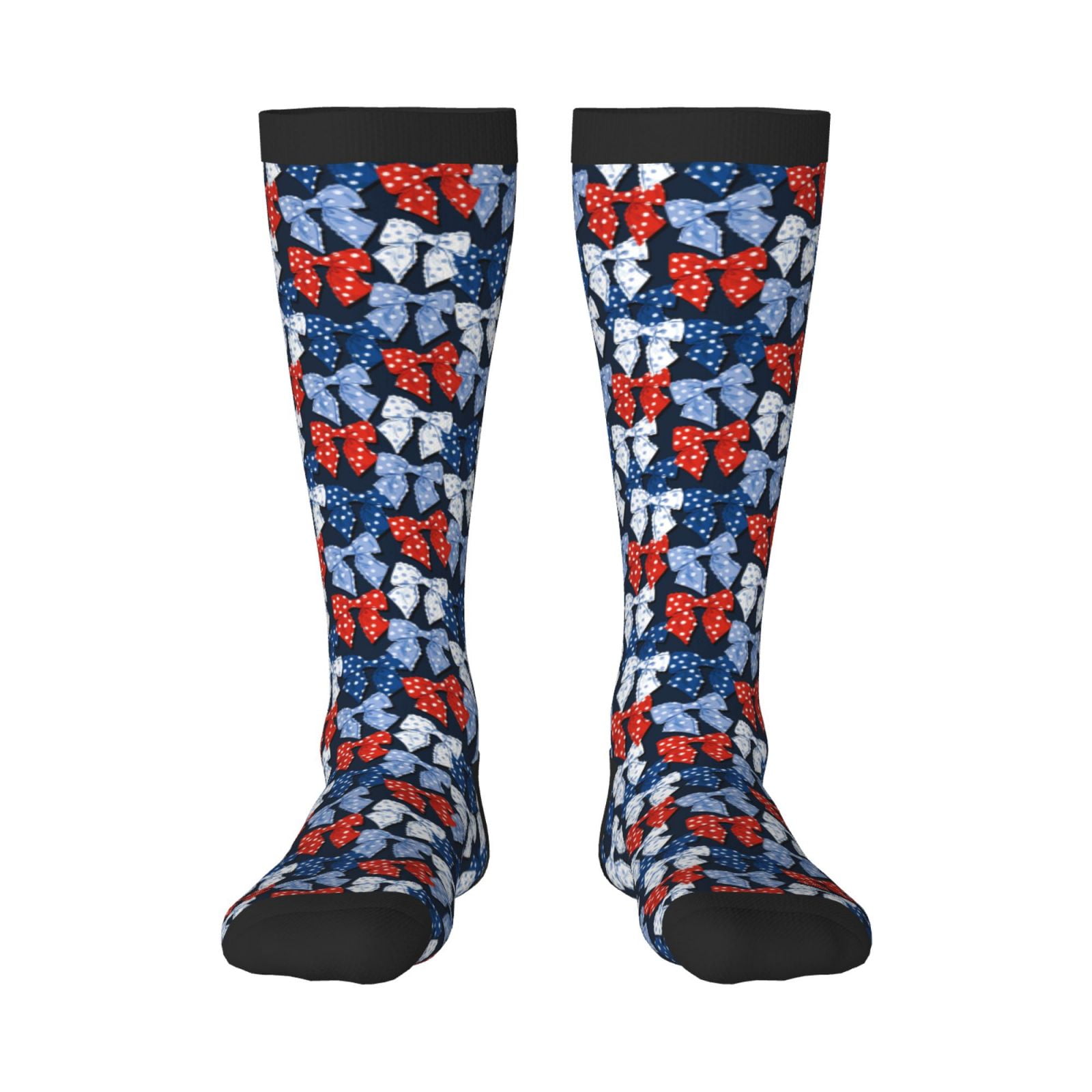 Rocae colorful Polka dot bow for Novelty Casual compression Socks For ...