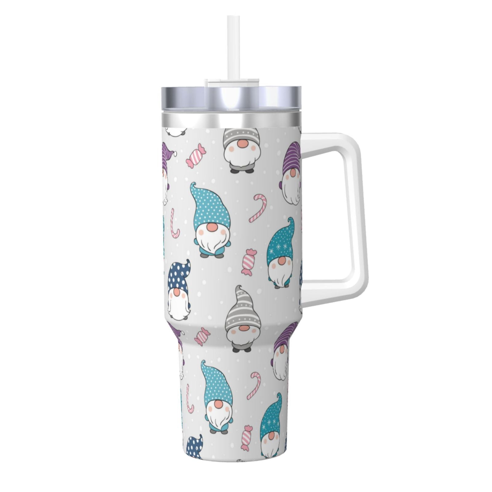 Rocae cute winter Gnome for 40OZ Ice Bully With Handle Keeps Drinks Hot ...