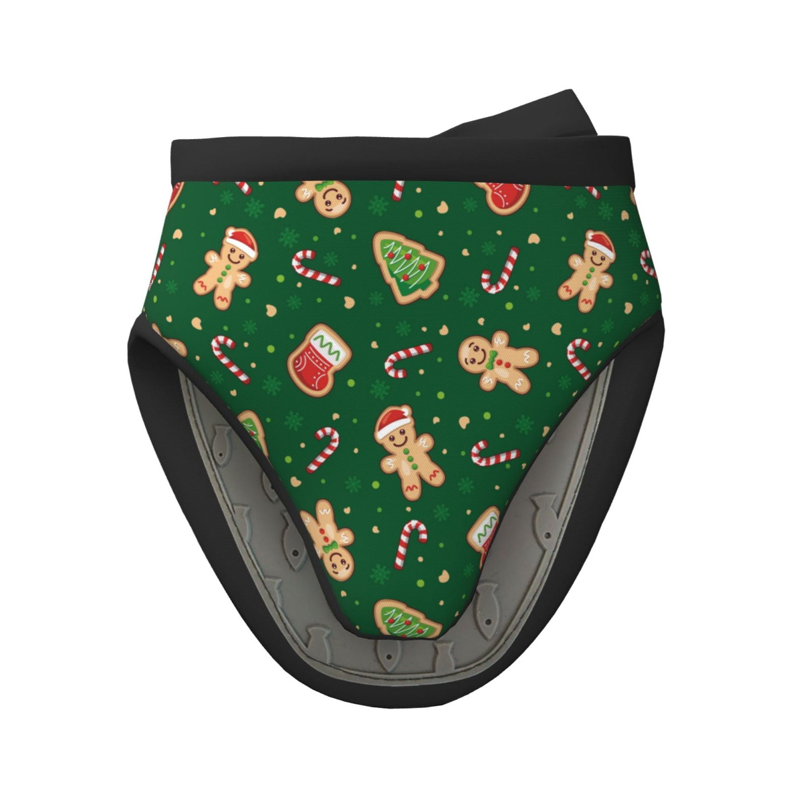 Rocae green Christmas Element for Mini Oven Mitts Rubber Oven Glove ...