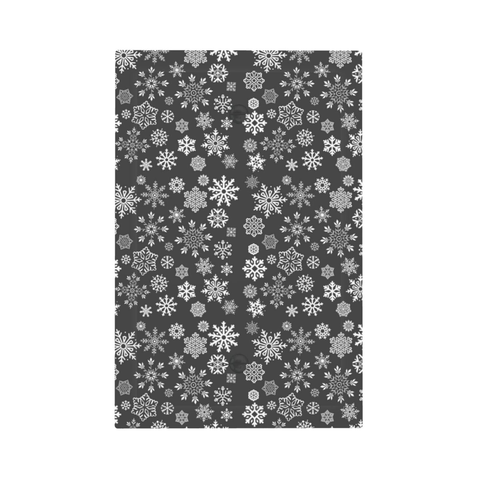 Rocae simple white Snowflake for Decorator Light Switch or Receptacle ...