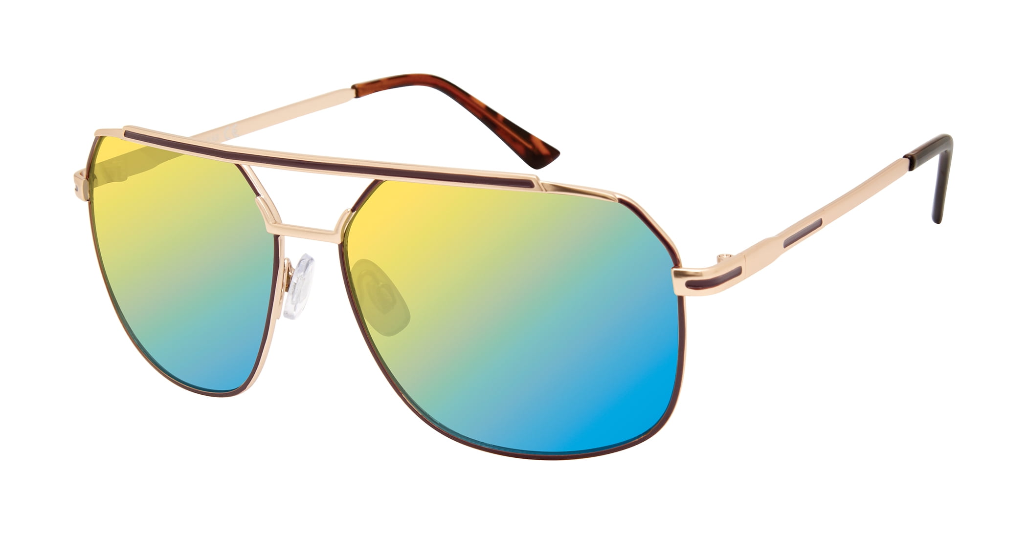 Free Shipping! Rocawear Men's Geometric Aviator Sunglasses UV400 ...