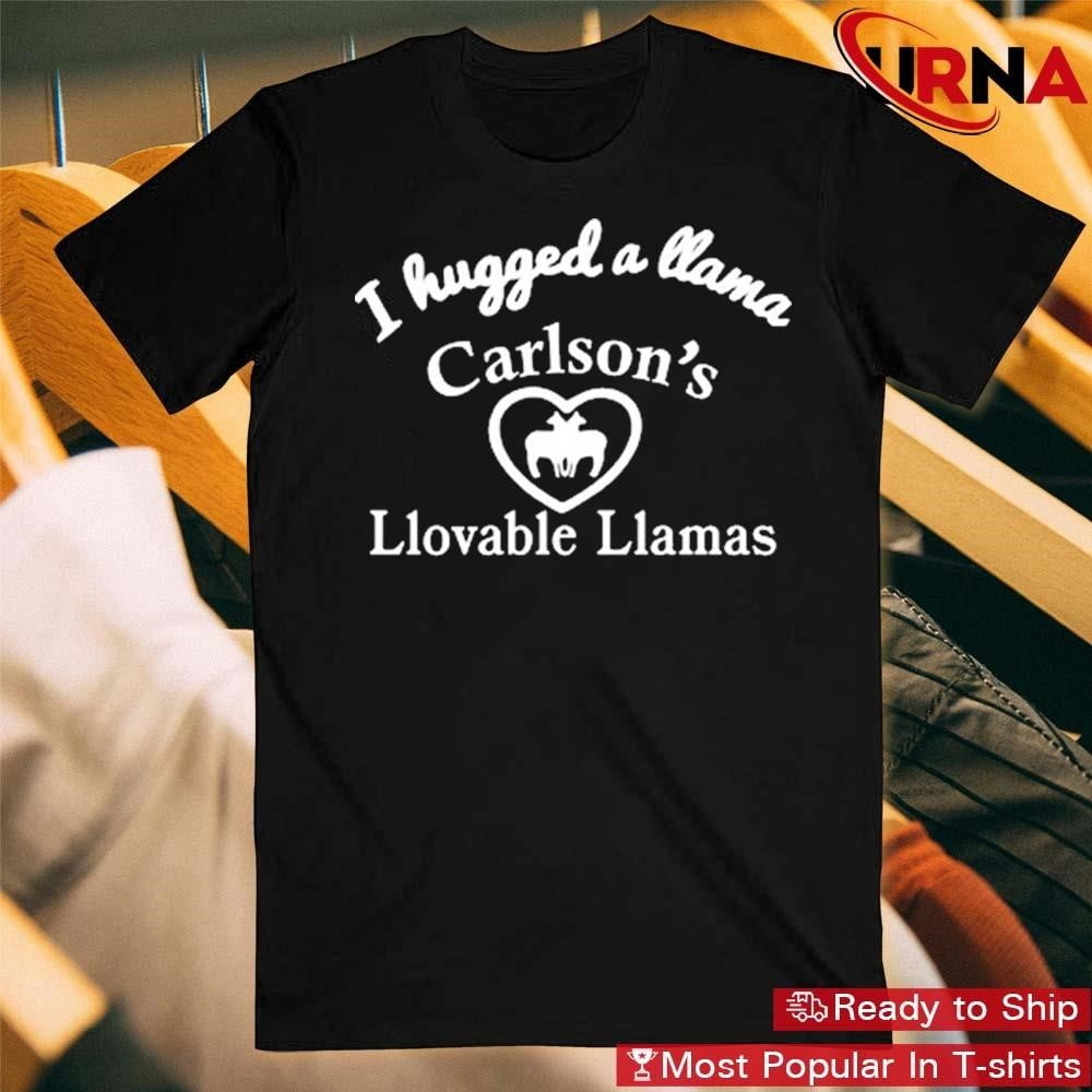 Rocco Baldelli I Hugged A Llama Carlsons Llovable Llamas T-shirt ...