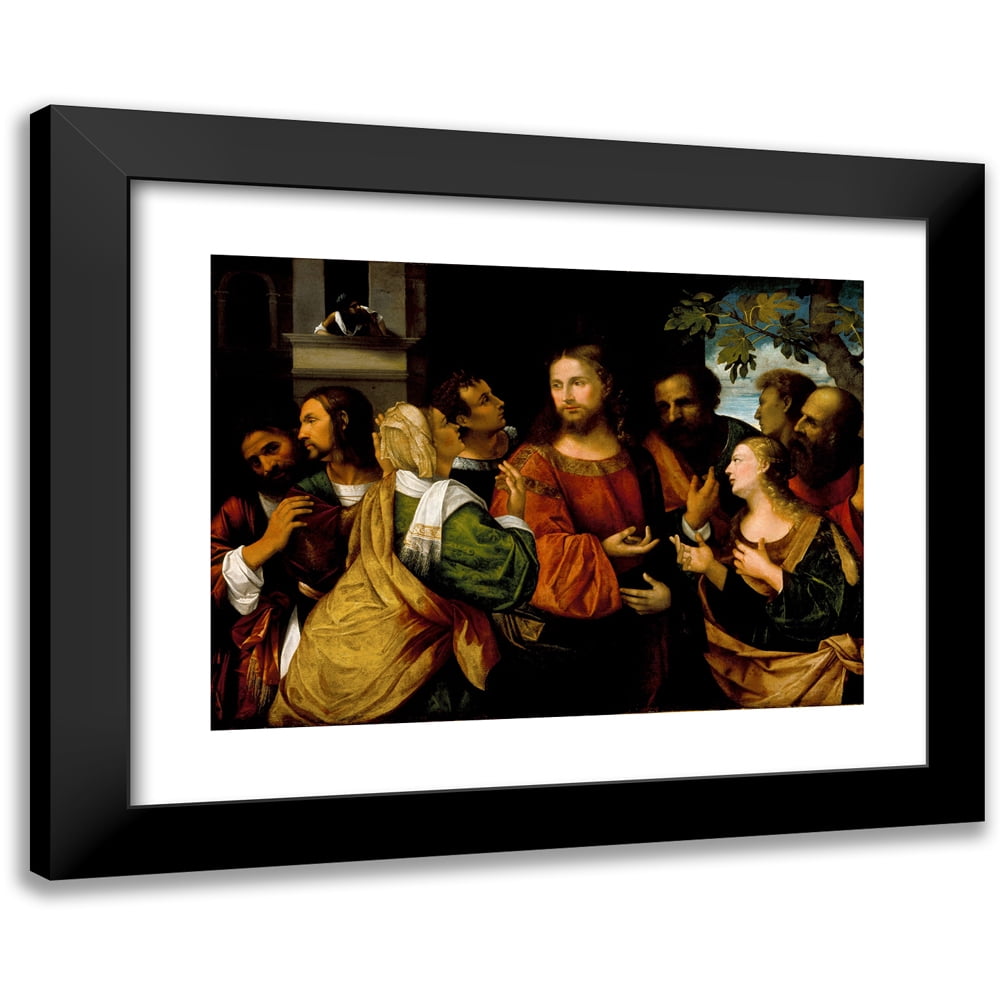 Rocco Marconi 14x11 Black Modern Framed Museum Art Print Titled ...