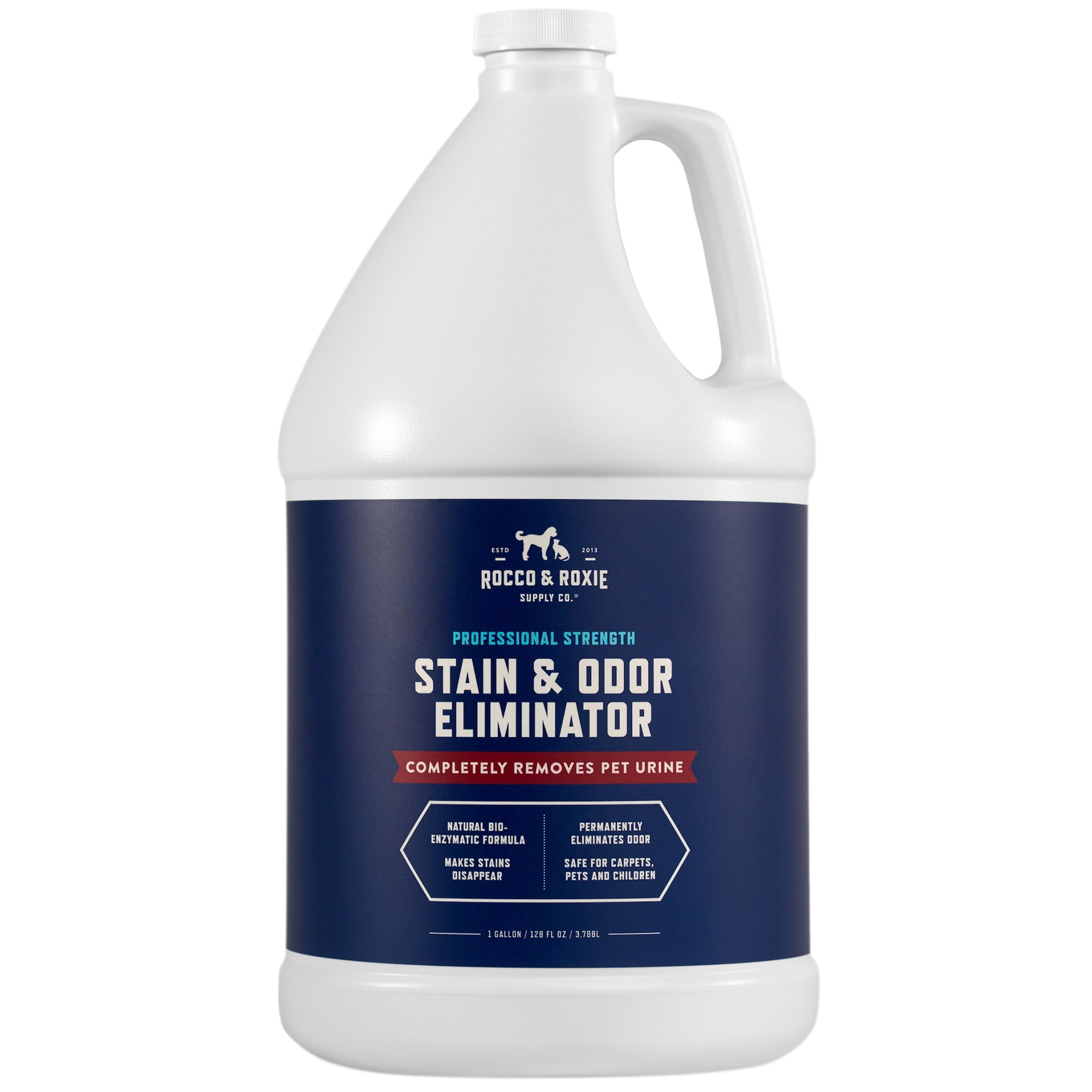 Rocco & Roxie Professional Enzymatic Dog & Cat Pee Carpet Cleaner, Safe ...