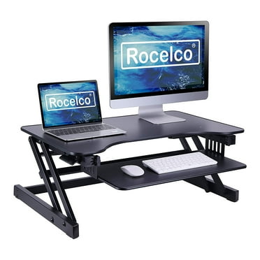 2-Pack Desktop Monitor Stand Riser with Adjustable Height and ...