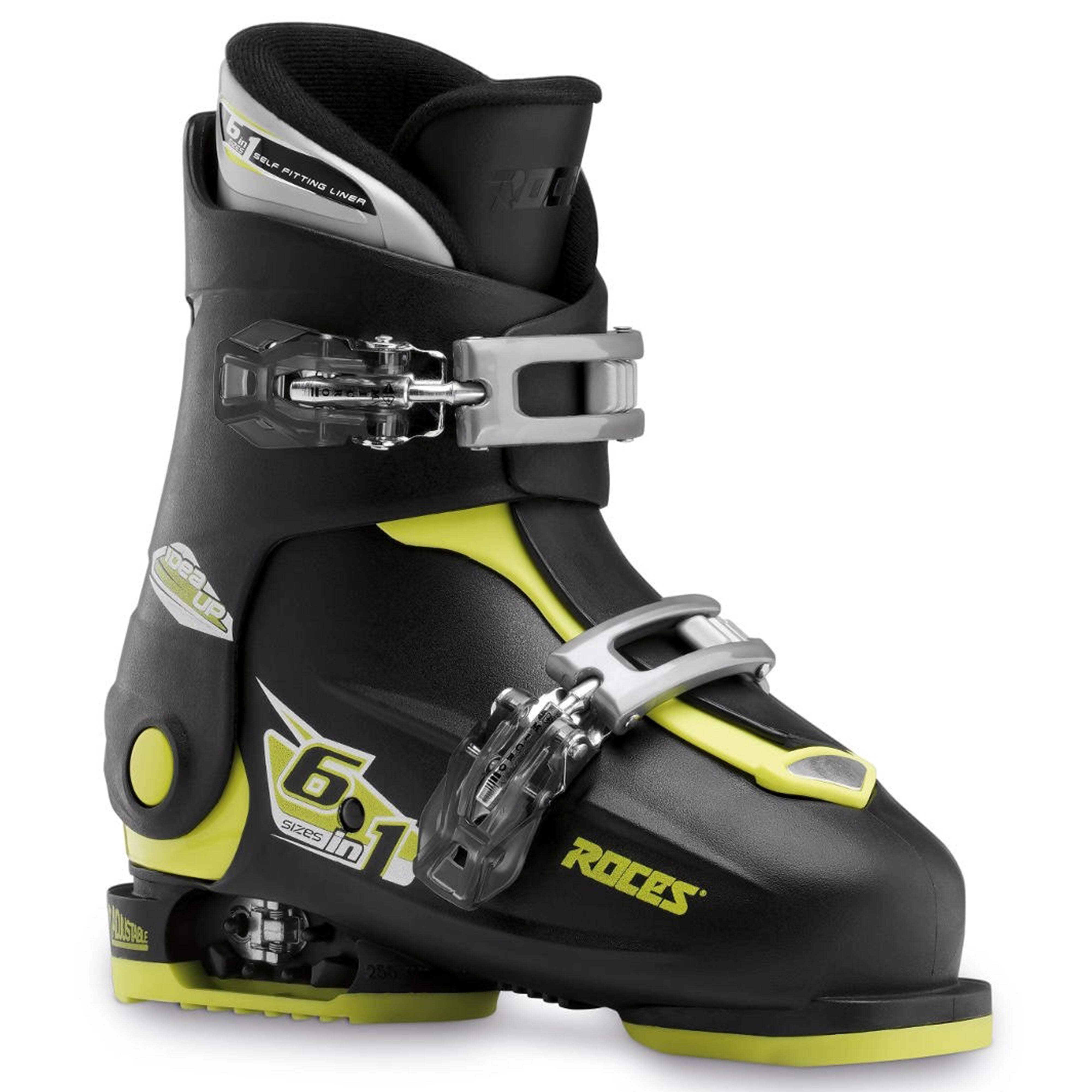 Roces Idea Up Adjustable Kids Ski Boots Adjustable Size Junior Very ...