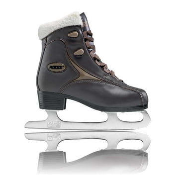 Roces Women's Brits Ice Skate, Superior Italian Style, Carbon Steel ...
