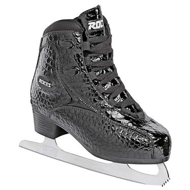Roces Women's Brits Ice Skate, Superior Italian Style, Carbon Steel ...