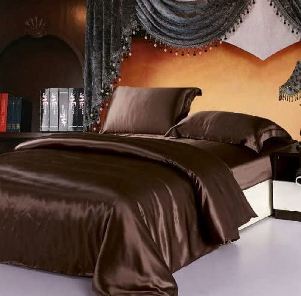 Roch Linen Silk Satin Comforter Full/Queen | Box Stitched | 300 GSM ...