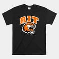 Rochester Institute Of Technology Rit Tiger Stacked Logo Shirt ...