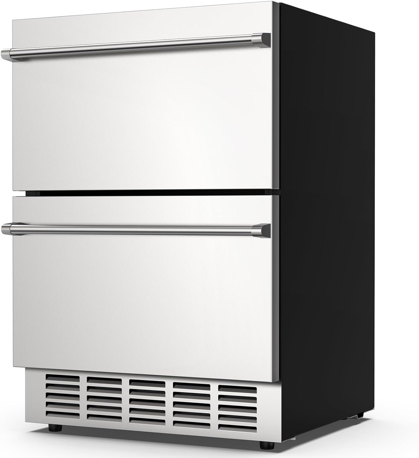 Rocita 24 Inch Under Counter Double Drawer Fridge, Indoor and Outdoor ...