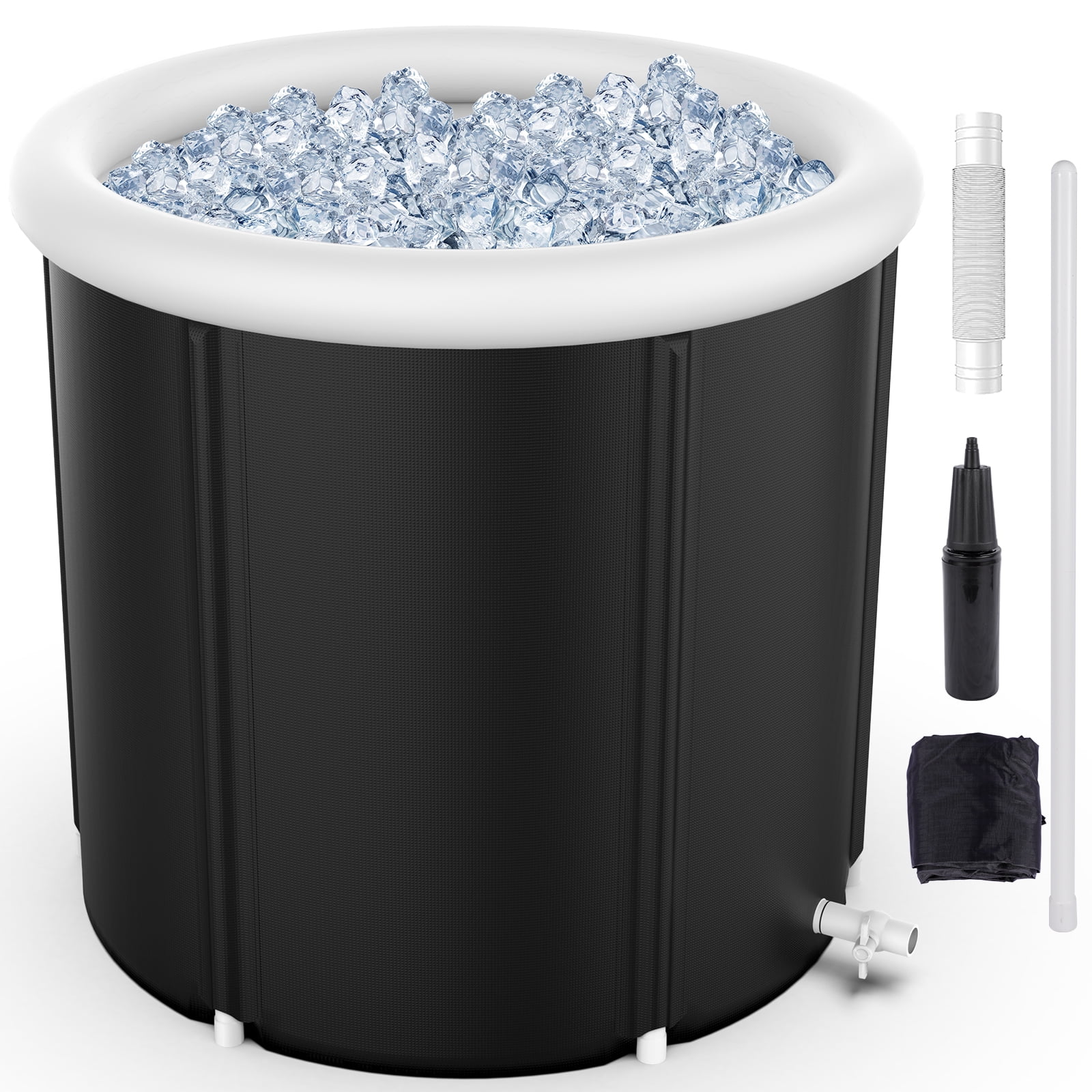 Rocita Foldable Ice Bath Tub compatible with Water Chillers, Portable ...