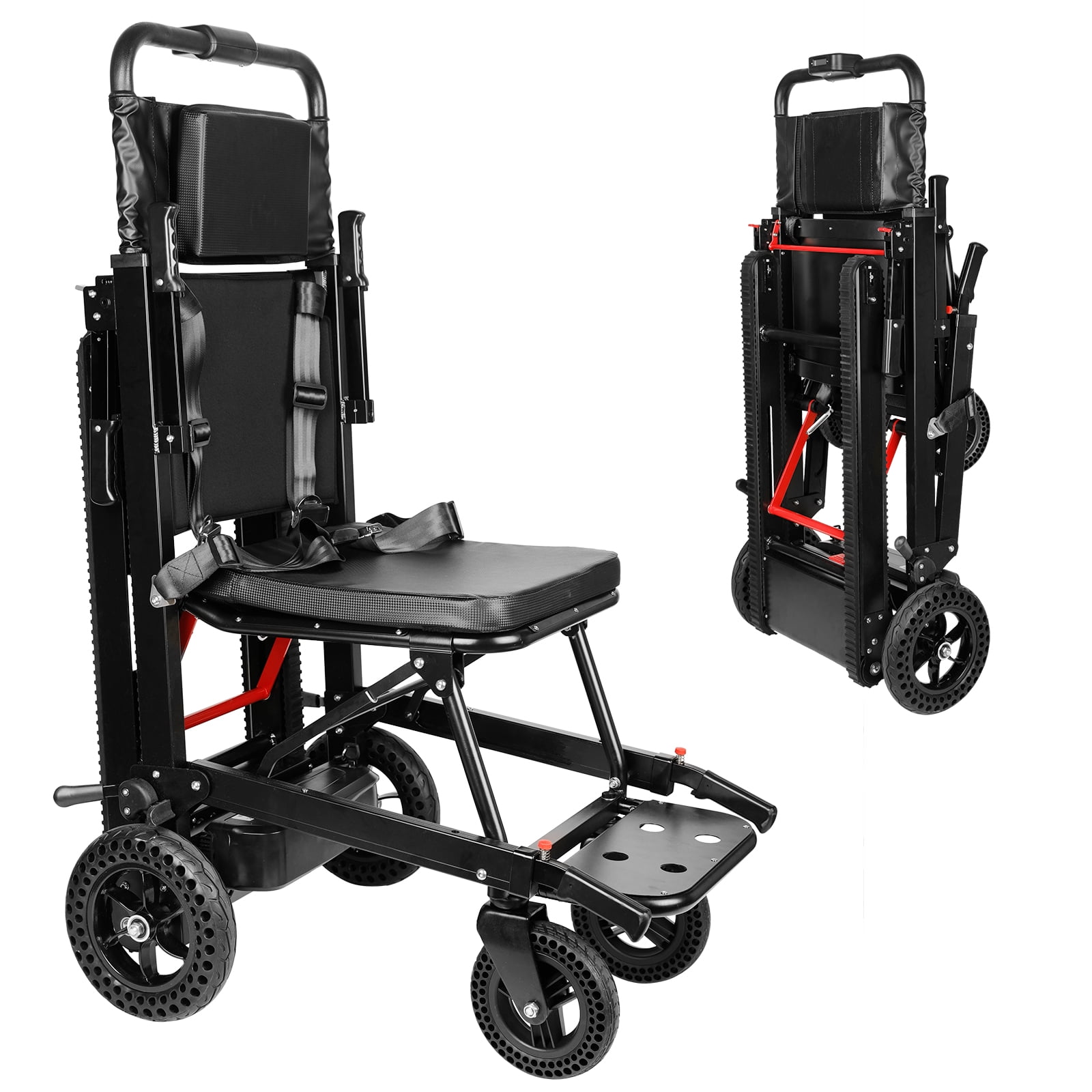 Rocita Portable Large Wheel Motorized Climbing Wheelchair Stair Lifting ...