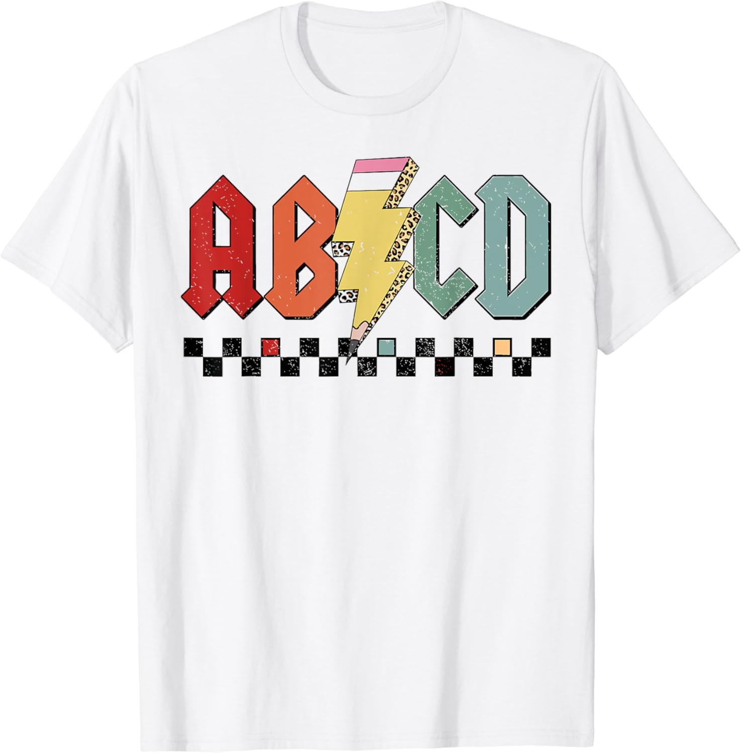 Rock Abcd Back To School Abcd Preschool Teacher Appreciation T-Shirt ...