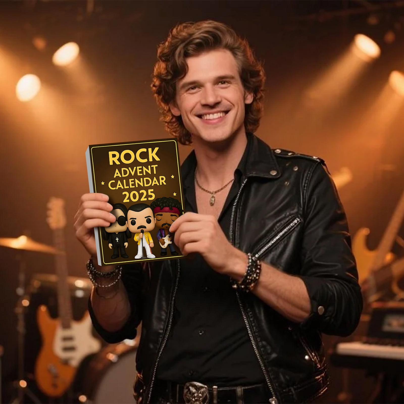 Rock-Advent Calendar 2025, Rock Star Countdown Calendar With Rock ’n ...