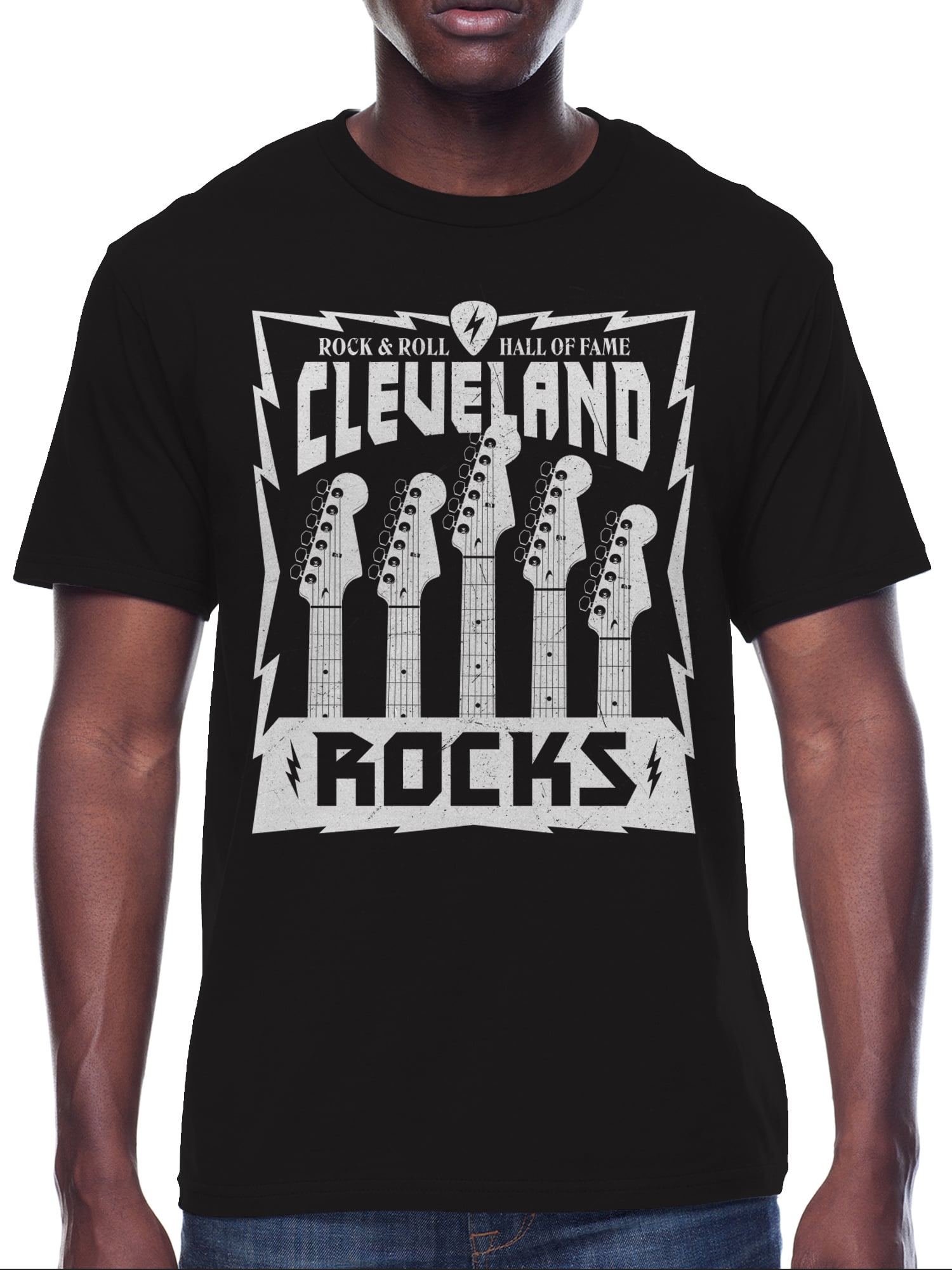 Rock & Roll Hall of Fame Men's Graphic Cotton Tee Cleveland Rocks S-3XL ...